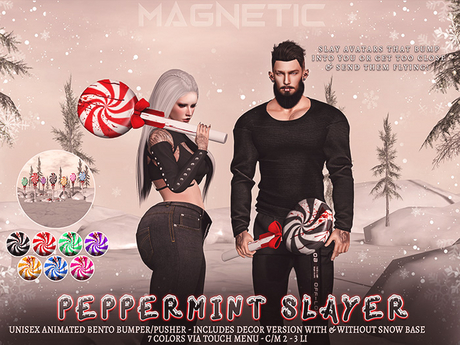 Second Life Marketplace - Magnetic - Peppermint Slayer